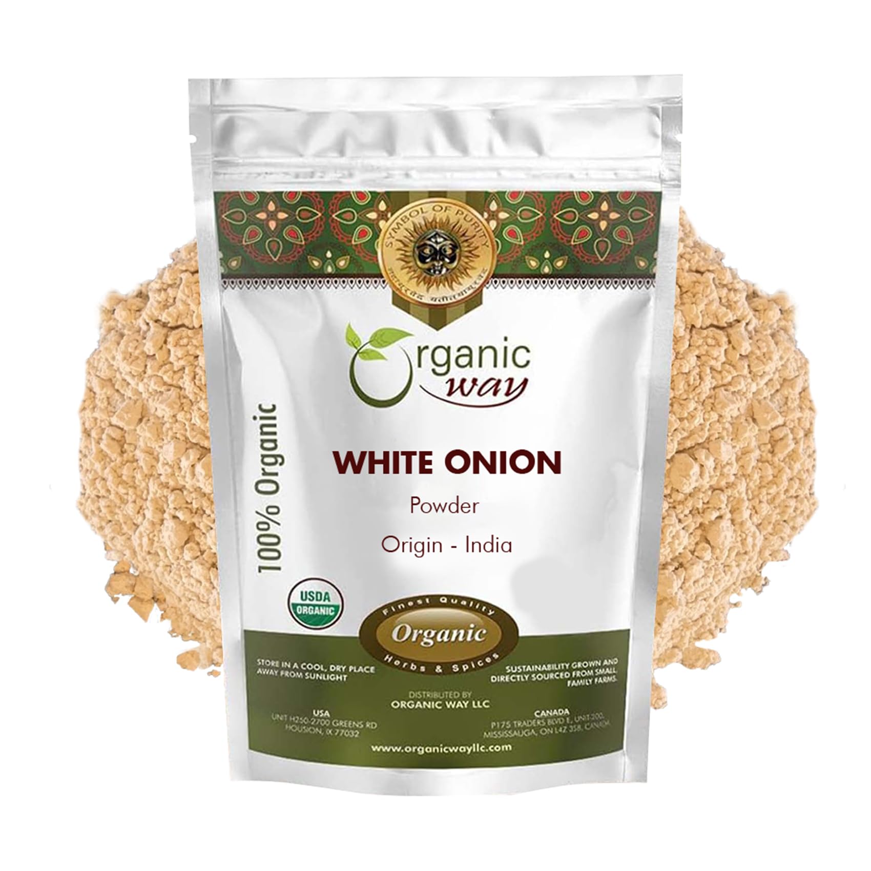 White Onion Power | Granulated Onion Powder | USDA & Kosher Certified ...