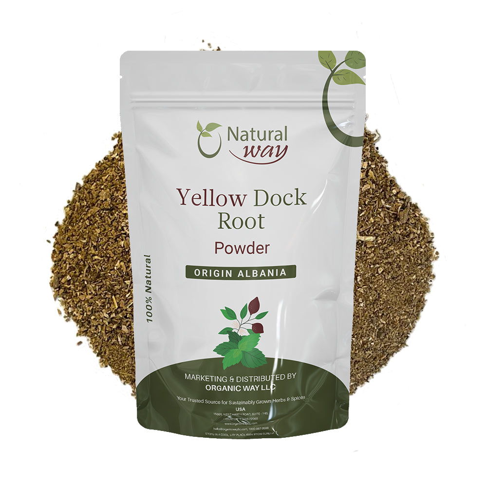 Natural Dried Yellow Dock Root Powder – Organic Way LLC