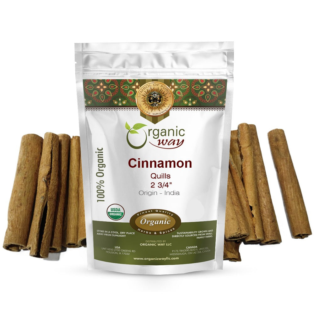 Cinnamon Quills (Cinnamomum verum) - Kosher Certified | Raw, Vegan, No ...