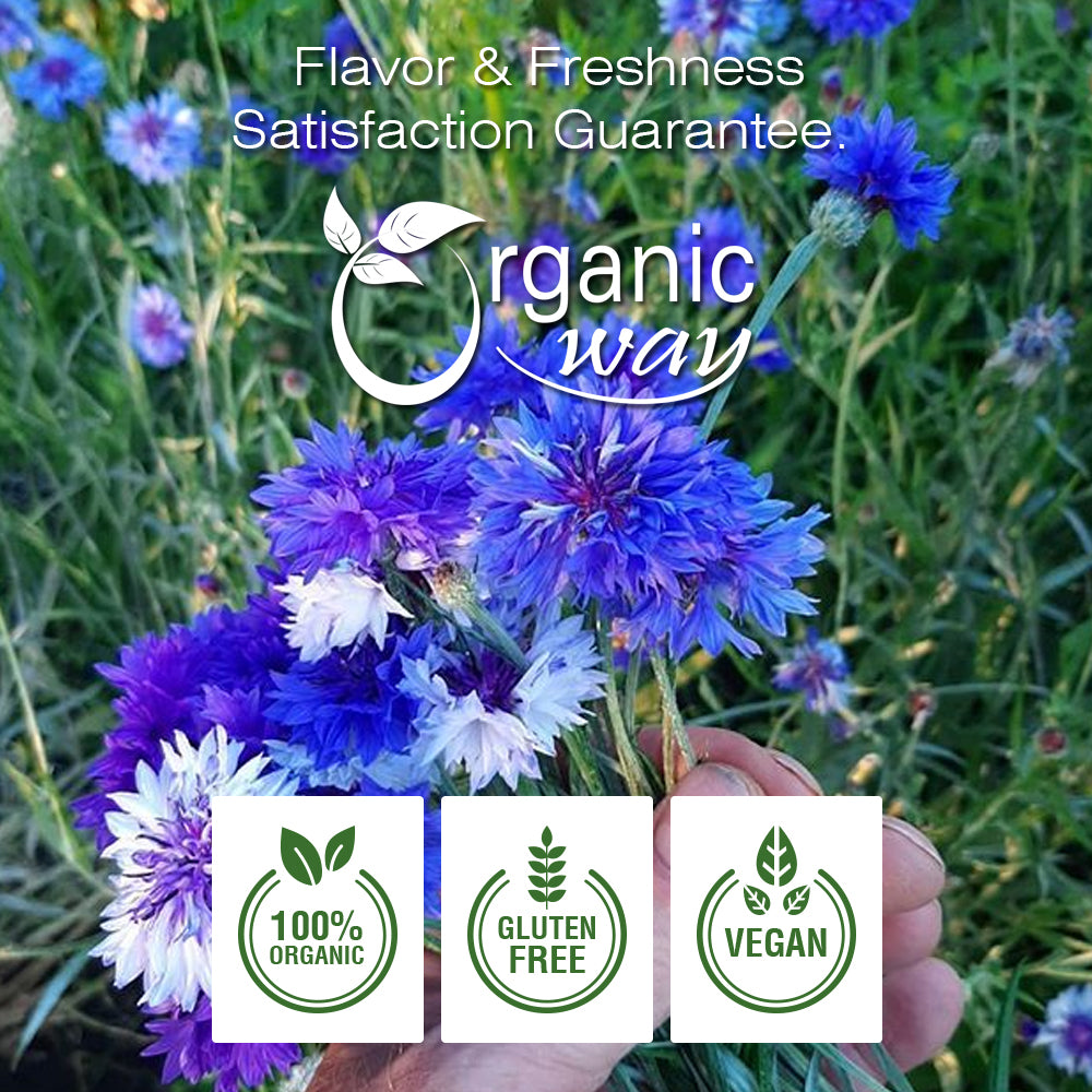 Premium Cornflower Blue Whole (Centaurea Cyanus) - Herbal Tea | Europe ...