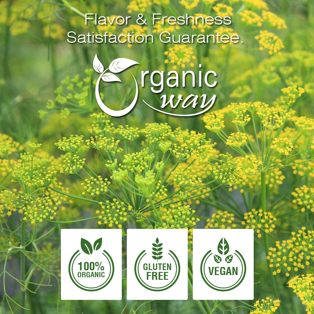 Fennel Seed Powder (Foeniculum vulgare) - Improve Digestion | Kosher C ...