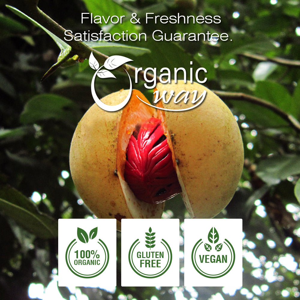 Premium Ground Nutmeg Cut & Sifted (Myristica fragrans) - Healthy Dige ...