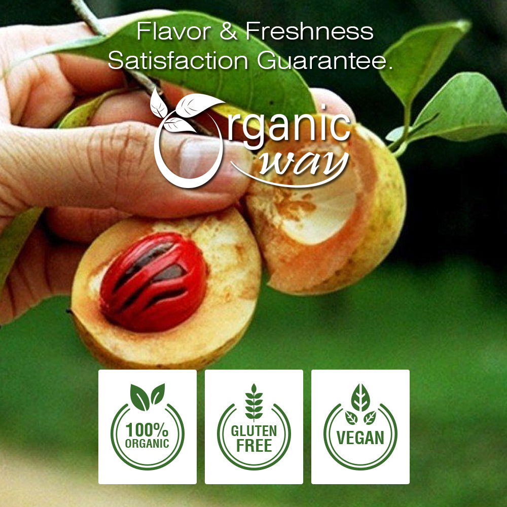 Premium Ground Nutmeg Powder (Myristica fragrans) - Healthy Digestion ...