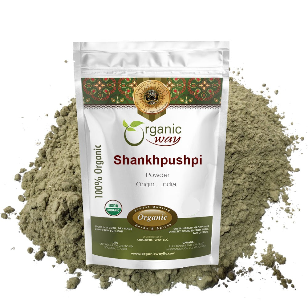 Shankhpushpi (Convolvulus prostratus) Powder - Kosher Certified | Raw ...